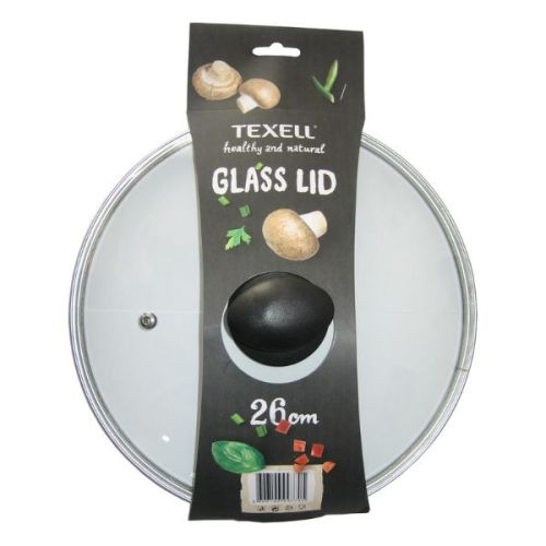 Texell poklopac stakleni za tiganj 26cm