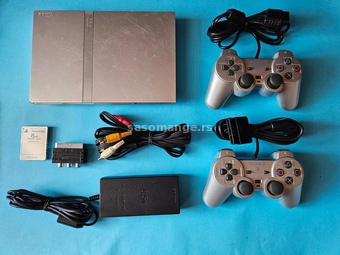 Sony Playstation 2 Slim - Komplet / Modovan