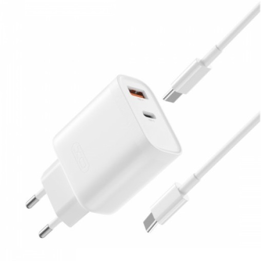 XO Kućni punjač L116 30W PD USB/Type C + kabl