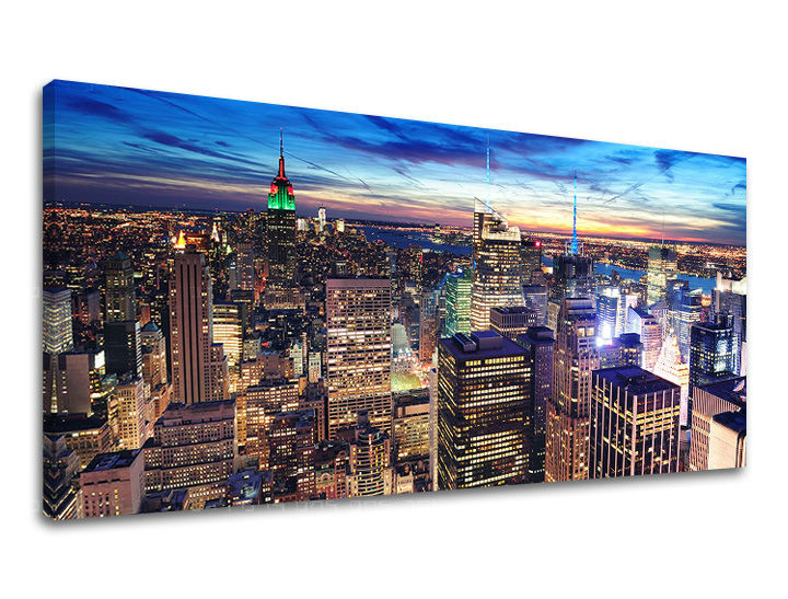 Zidna slika PANORAMA CITI Popust 60 % 50X100 CM