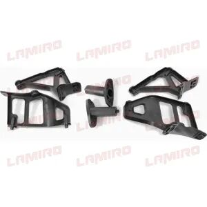 Volvo ACTROS MP4 STREAM SPACE SUN VISOR MOUNTING KIT oblaganje za Mercedes-Benz MP4 STREAM SPACE (from 2012) kamiona