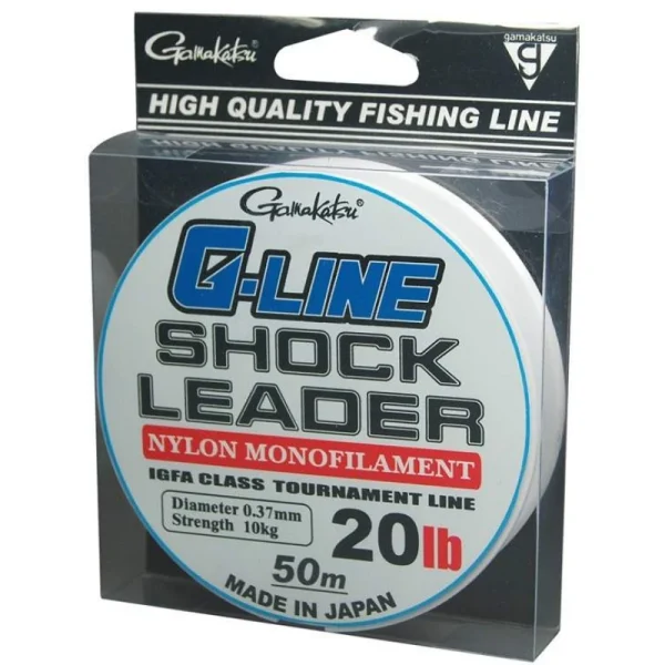 Gamakatsu Shock Leader G-Line 0.47mm 30lb 50m