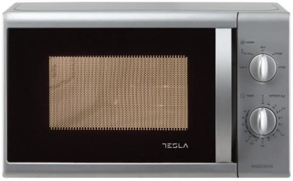 Tesla mikrotalasna rerna MW2030MS,20l,gril,srebrna,mehanicke komande (MW2030MS)