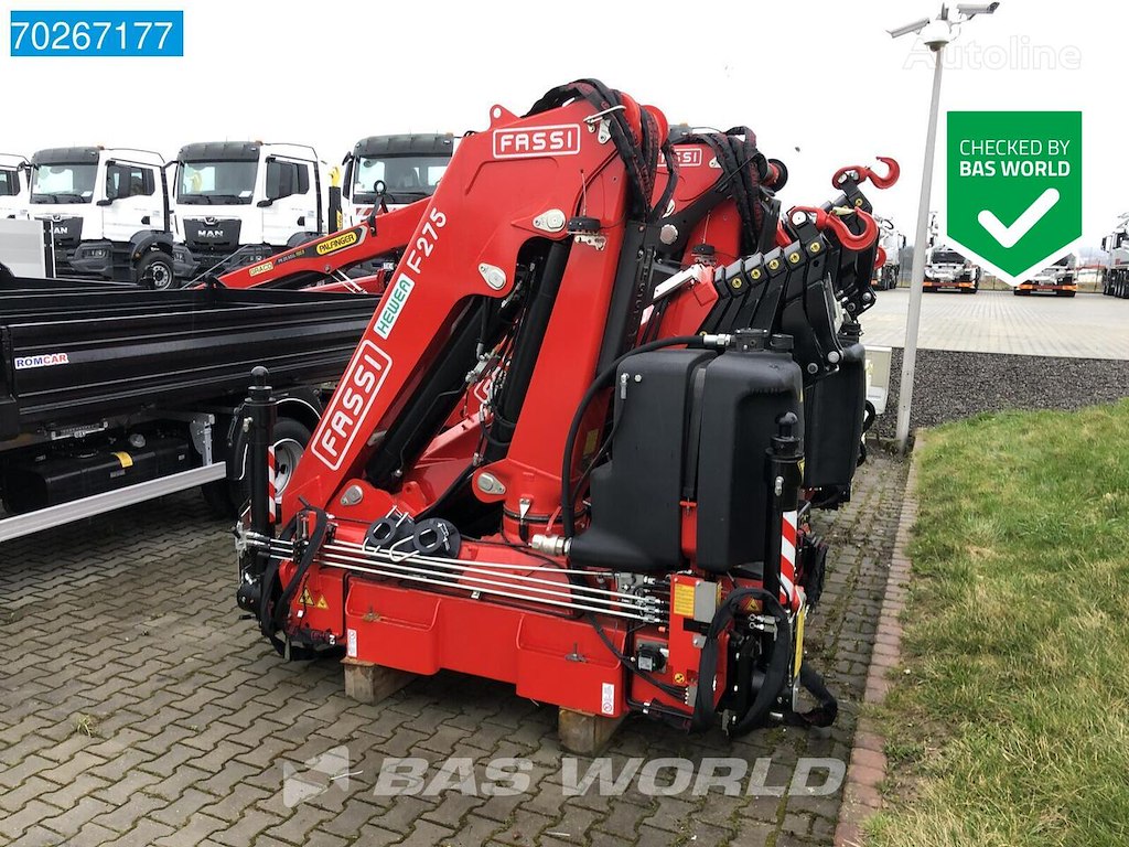 Nova Fassi F275A.0.26 E- ACTIVE 1 Axle NEW Fassi Crane 6 extensions autodizalica s kranom