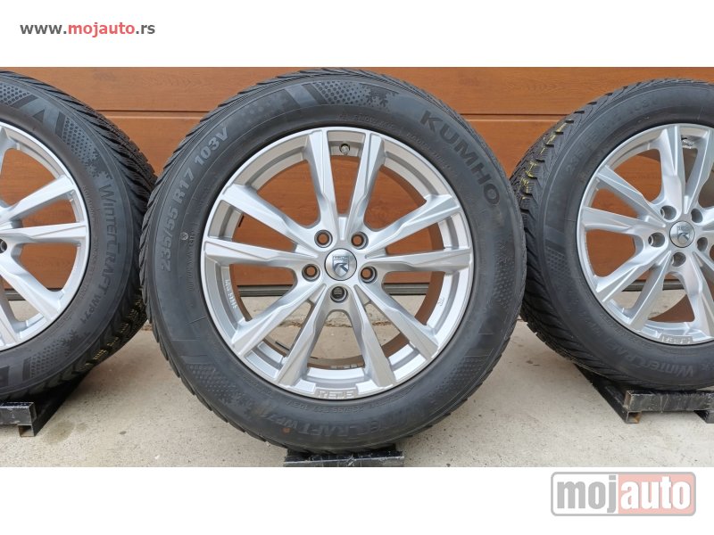 Alu felne Ford Kuga 5x108 17" Zimske gume 235 55 17 Senzori