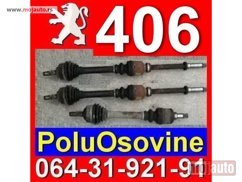 POLUOSOVINA Pežo 406 Peugeot