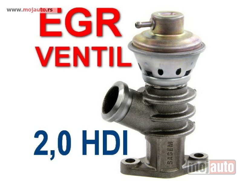 EGR VENTIL 2,0 HDI Pežo Citroen Peugeot
