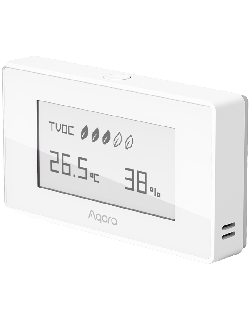 Aqara TVOC Air Quality Monitor: Model No: AAQS-S01 SKU: AS029GLW02