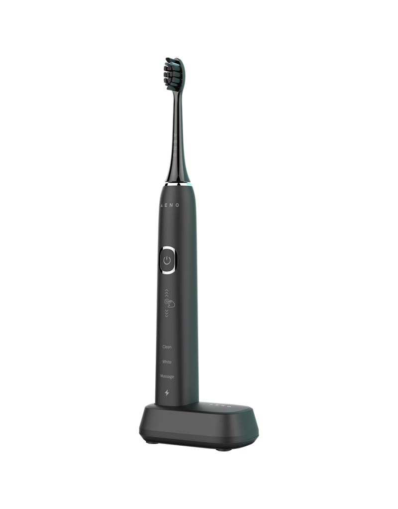 AENO Sonic Electric Toothbrush, DB4: Black, 9 scenarios, with 3D touch, wireless...