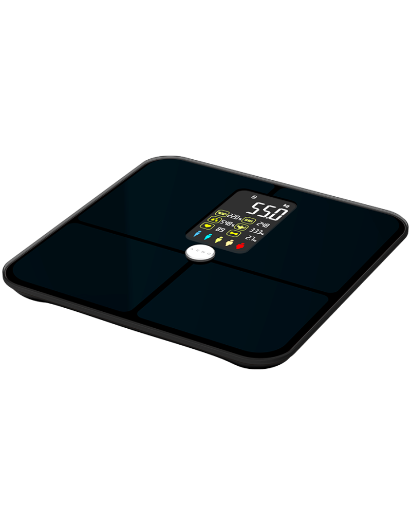 AENO Smart Body scales BS2S, 16 body metrics, up to 180kg, colorful display