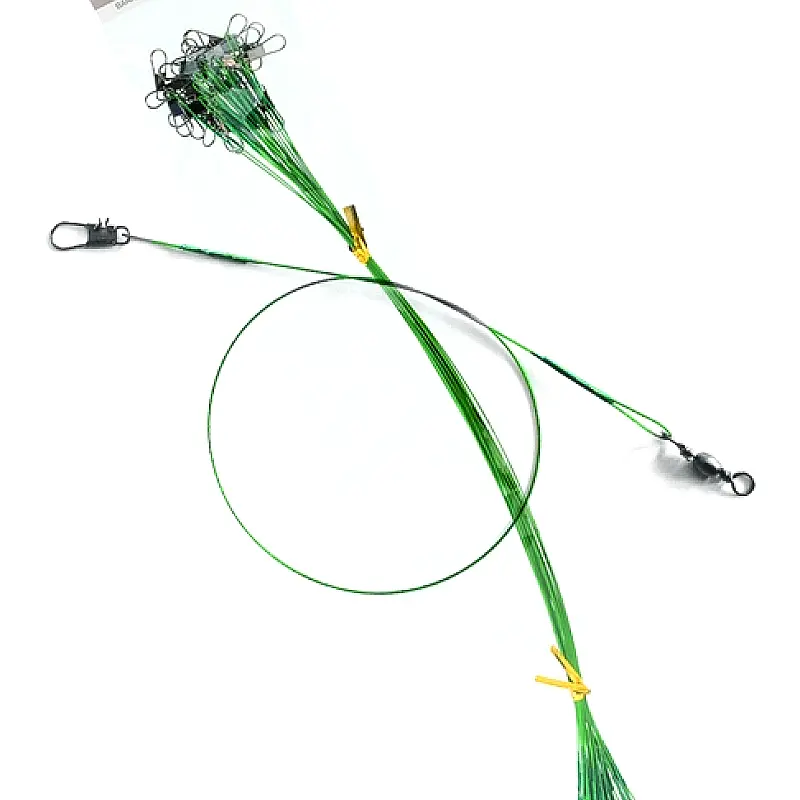 FIL FISHING SAJLE WIRE LEADER GREEN -30 pcs (80-6199)