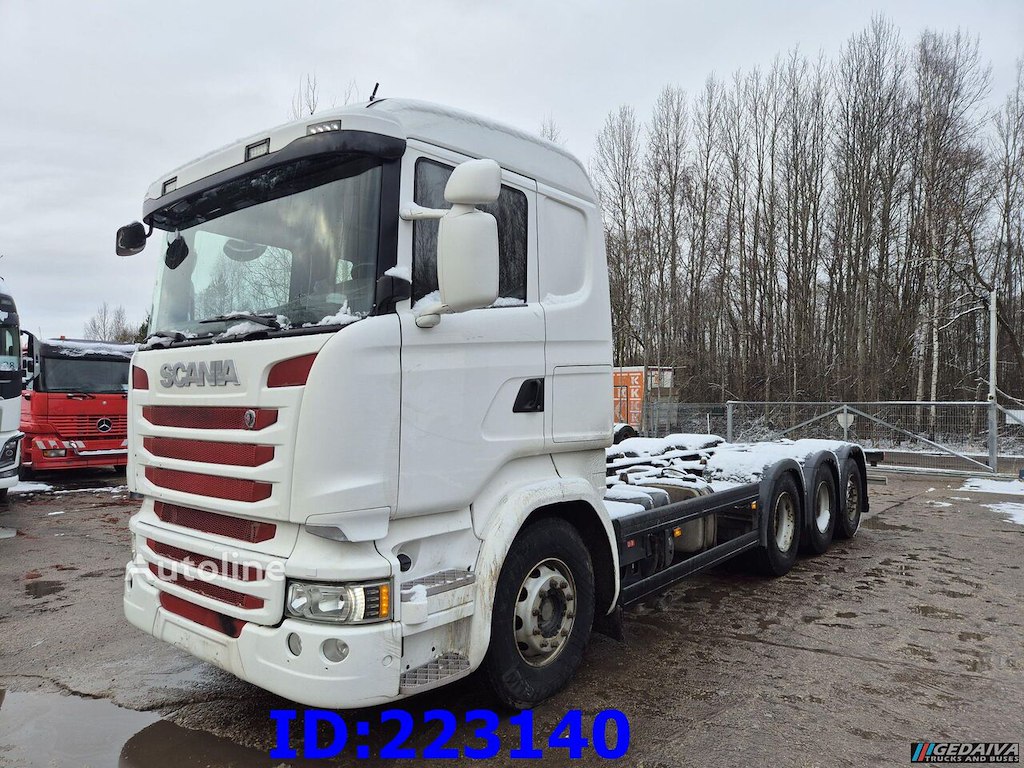 Scania R520 8x4 Steering Axle kamion šasija