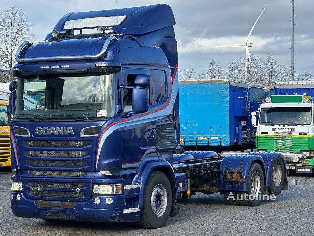 Scania R730 V8 6x2 Retarder Euro 6 Full Air WB 4.50 kamion šasija