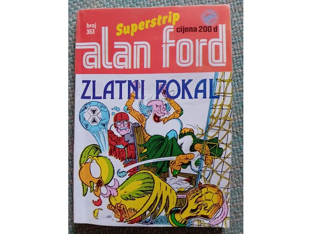 Alan Ford 353 Zlatni pokal