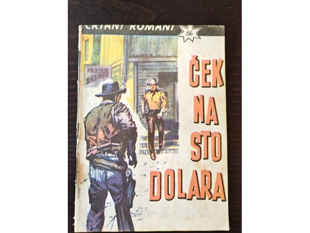 CRTANI ROMANI br 86 - Ček na sto dolara