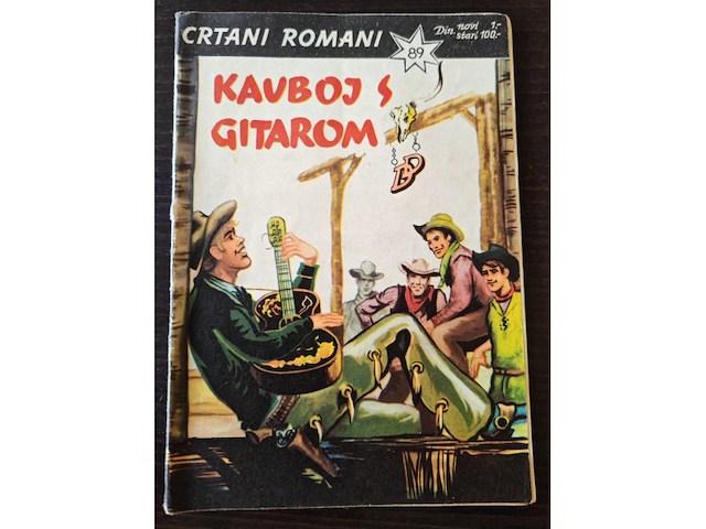 CRTANI ROMANI br 89 - Kauboj s gitarom