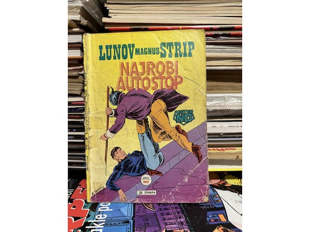 Lunov magnus strip 943 MISTER NO - NAJROBI AUTOSTOP