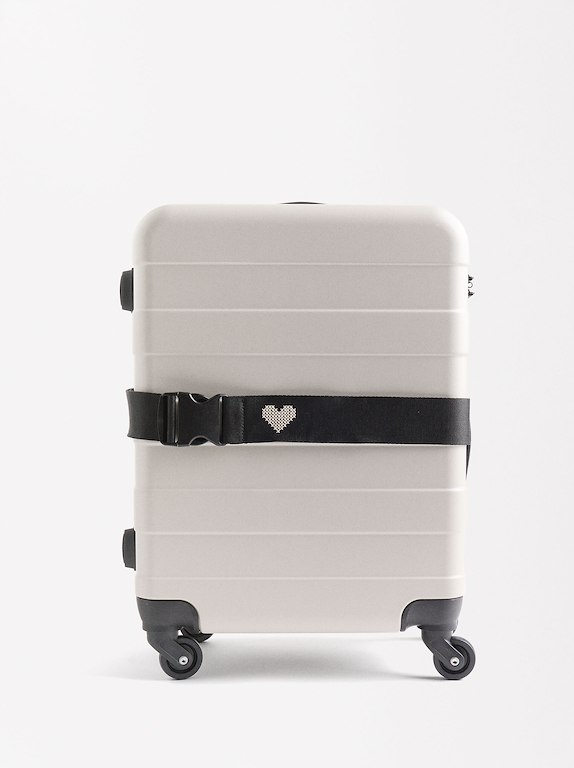 Textured Trolley With Heart