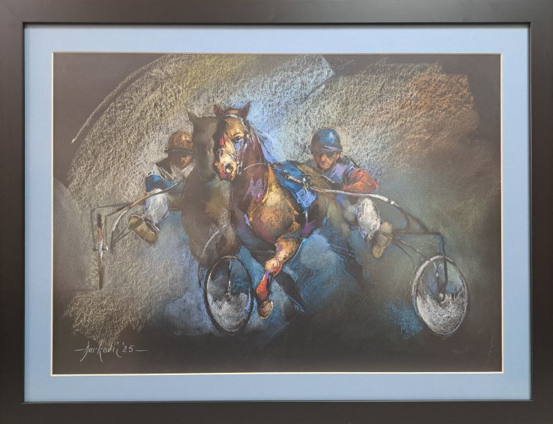 Sulke 1, Braca Đurković, pastel, sa 54×70 cm, bez 41×58 cm, 2025., sertifikat, 400 eura