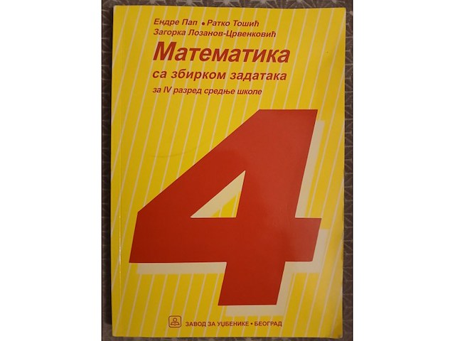 Matematika 4 Endre Pap