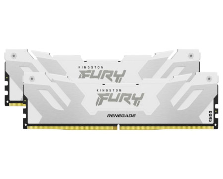 KINGSTON CUDIMM DDR5 48GB (2x24GB kit) 8400MTs KF584CU40RWK2-48 FURY Renegade White XMP