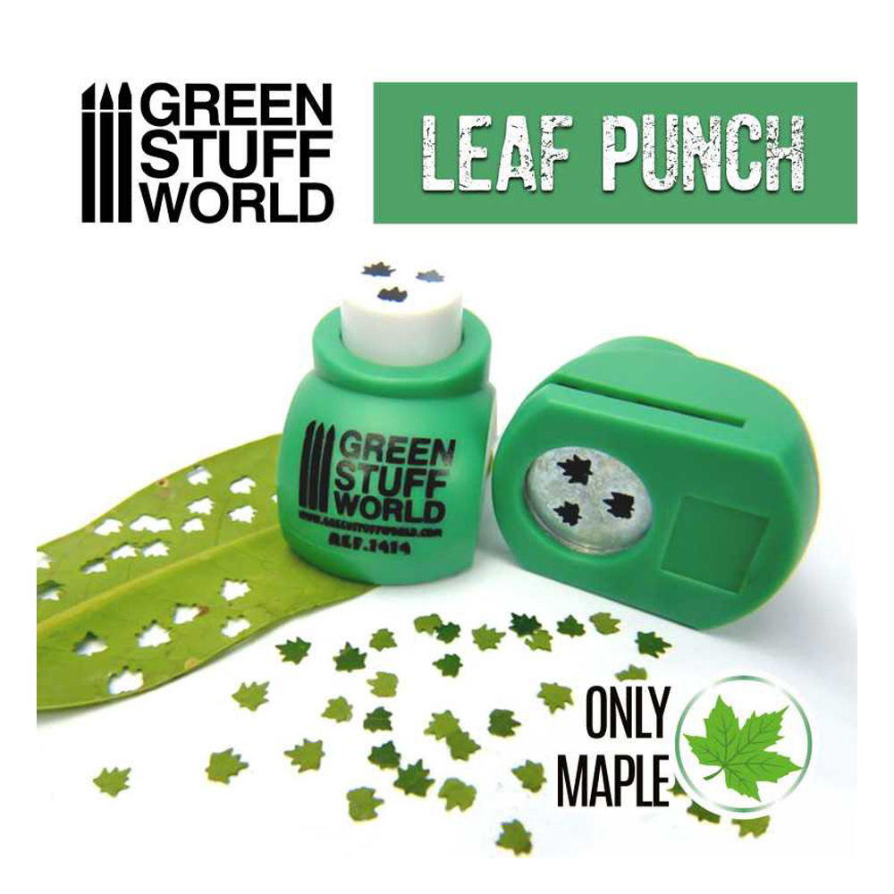 Leaf Punch MEDIUM GREEN