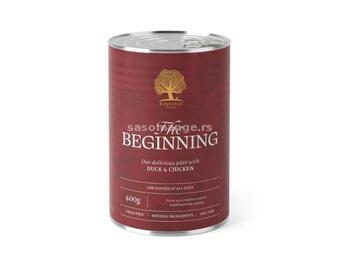 Essential The Beginning Pâté Puppy konzerva za pse 400g