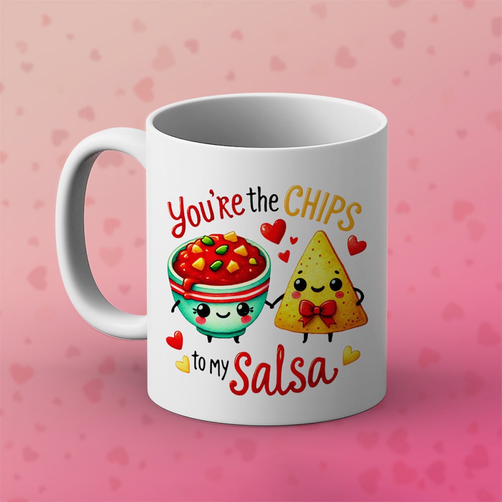 CHIPS TO MY SALSA ŠOLJA