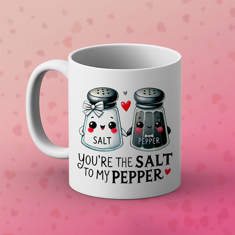 SALT TO MY PEPPER ŠOLJA