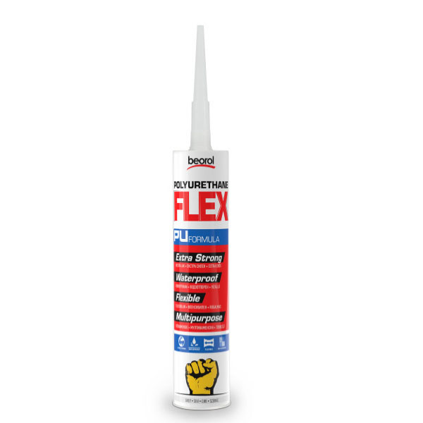 Polyurethane flex 300ml, sivi PUFSI