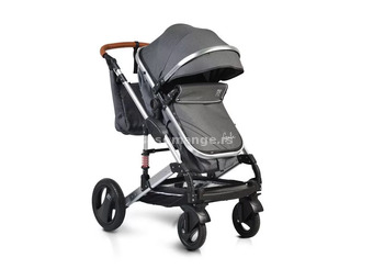 Cangaroo Kolica za bebe Gala Black Leather (CAN4928)