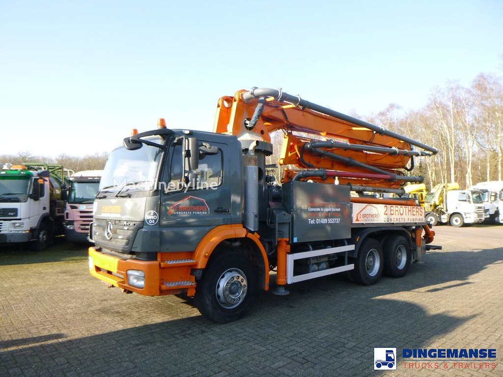 Mercedes-Benz Axor 2633 6x4 RHD Sermac SCL 130 concrete pump 32 m pumpa za beton