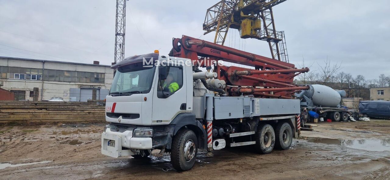 Renault Kerax 420 + COIME PDF 33.5 E pumpa za beton