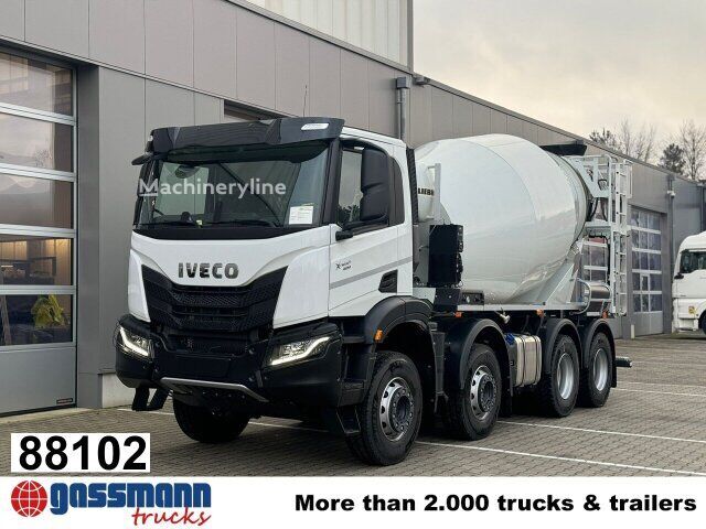 Novi IVECO X-Way 420 8x4, Liebherr HTM 905, 9m³ kamion s mešalicom za beton