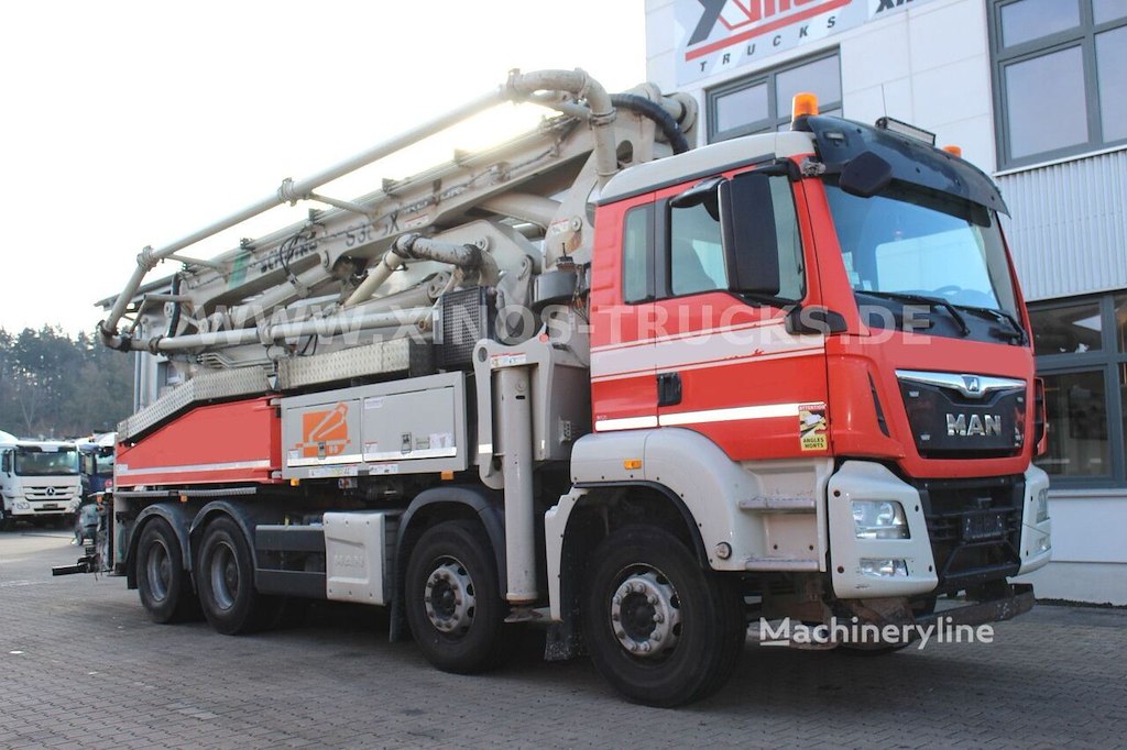 MAN TGS 35.420 SCHWING S38X REPTOR pumpa za beton