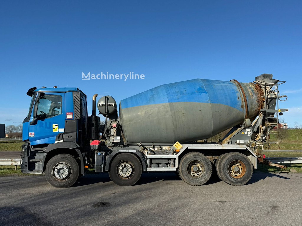 Renault KERAX VLC 440.32 8x4 Concrete Mixer kamion s mešalicom za beton