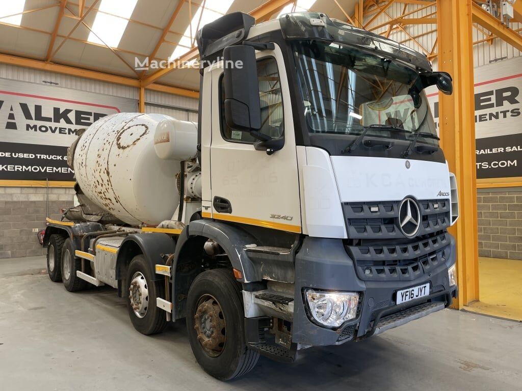 Mercedes-Benz AROCS 3240 *EURO 6* 8X4 CEMENT MIXER – 2016 – YF16 JYT kamion s mešalicom za beton