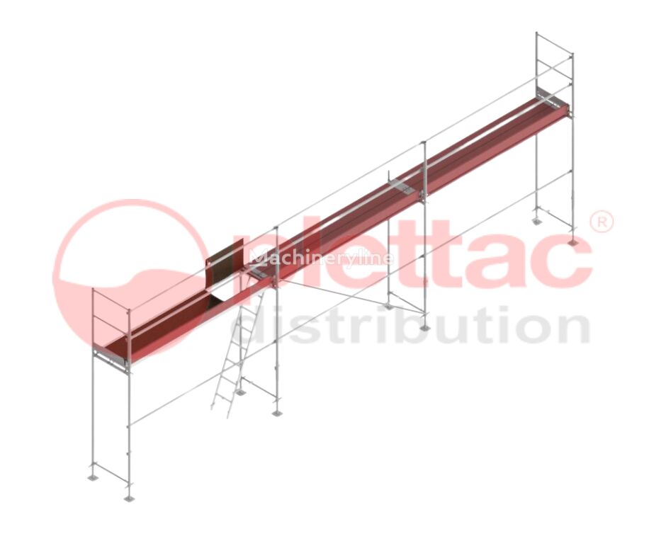 Novi Plettac Distribution Frame scaffolding, PD70 set 36m2 skele