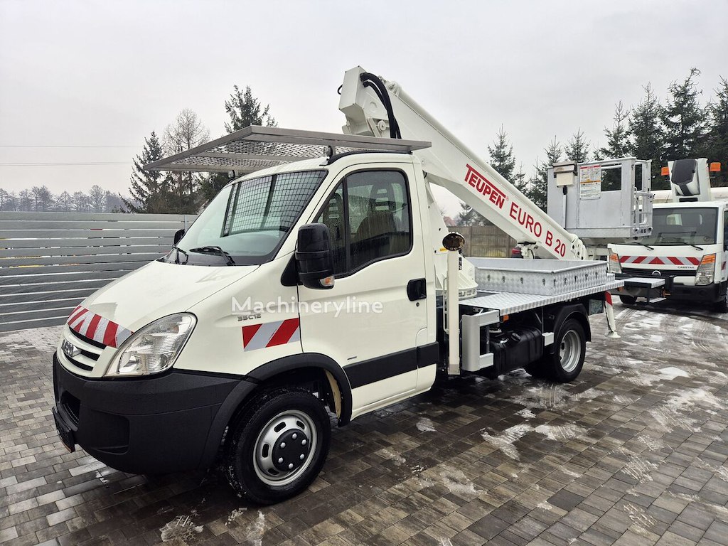 IVECO Daily 35C12 Zwyżka Podnośnik koszowy 20m Teupen Euro B 20 auto dizalica s korpom