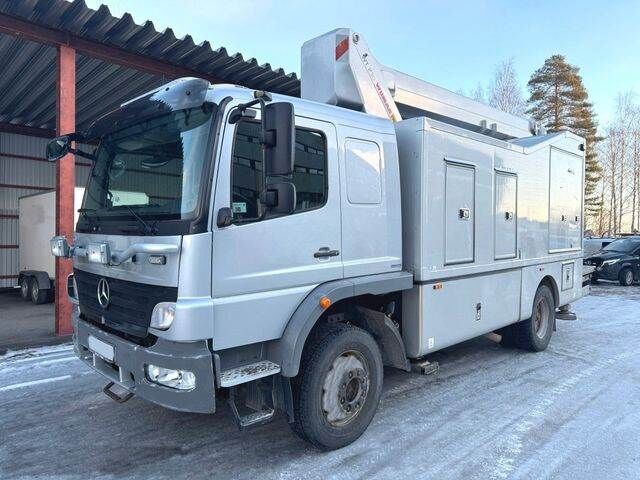 Mercedes-Benz 1529 4x4 PALFINGER WUMAG WT 230 EURO 5 23 meter auto dizalica s korpom