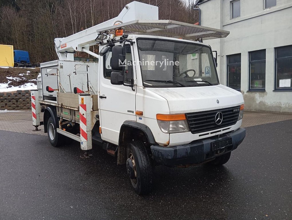 Mercedes-Benz vario 4x4 plošina auto dizalica s korpom