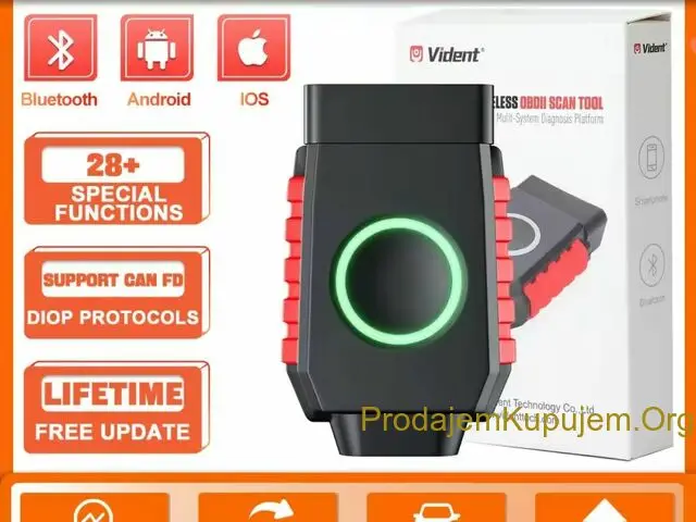 Novo - Vident iSmartDiag510 Pro Bluetooth 28+ Full OBD2