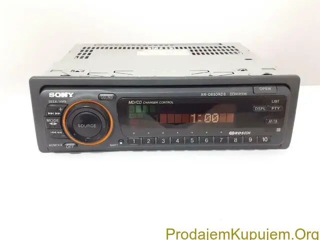 Auto radio SONY