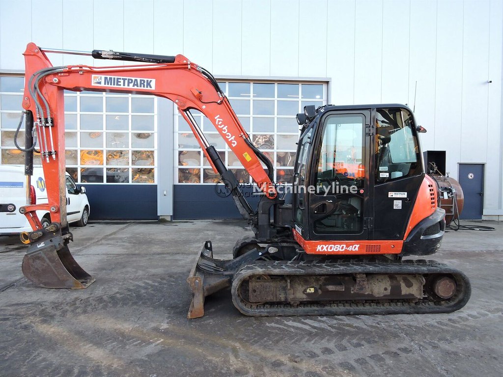 Kubota KX080 mini bager