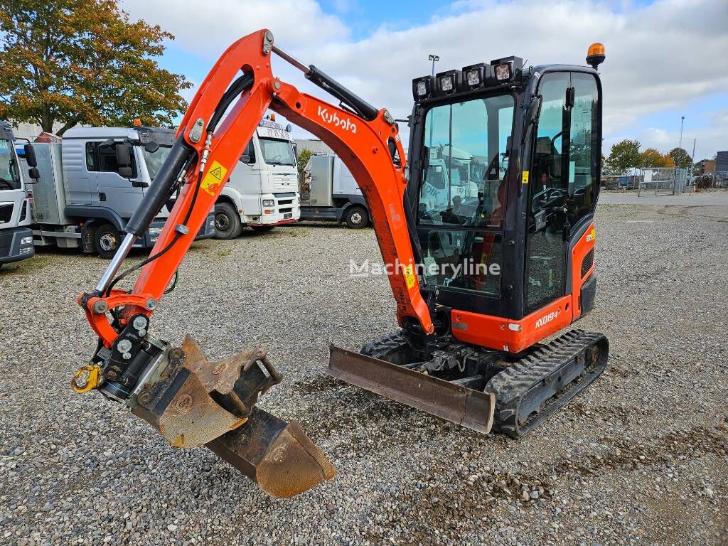 Kubota KX 19-4 //Tiltman // 3 buckets mini bager