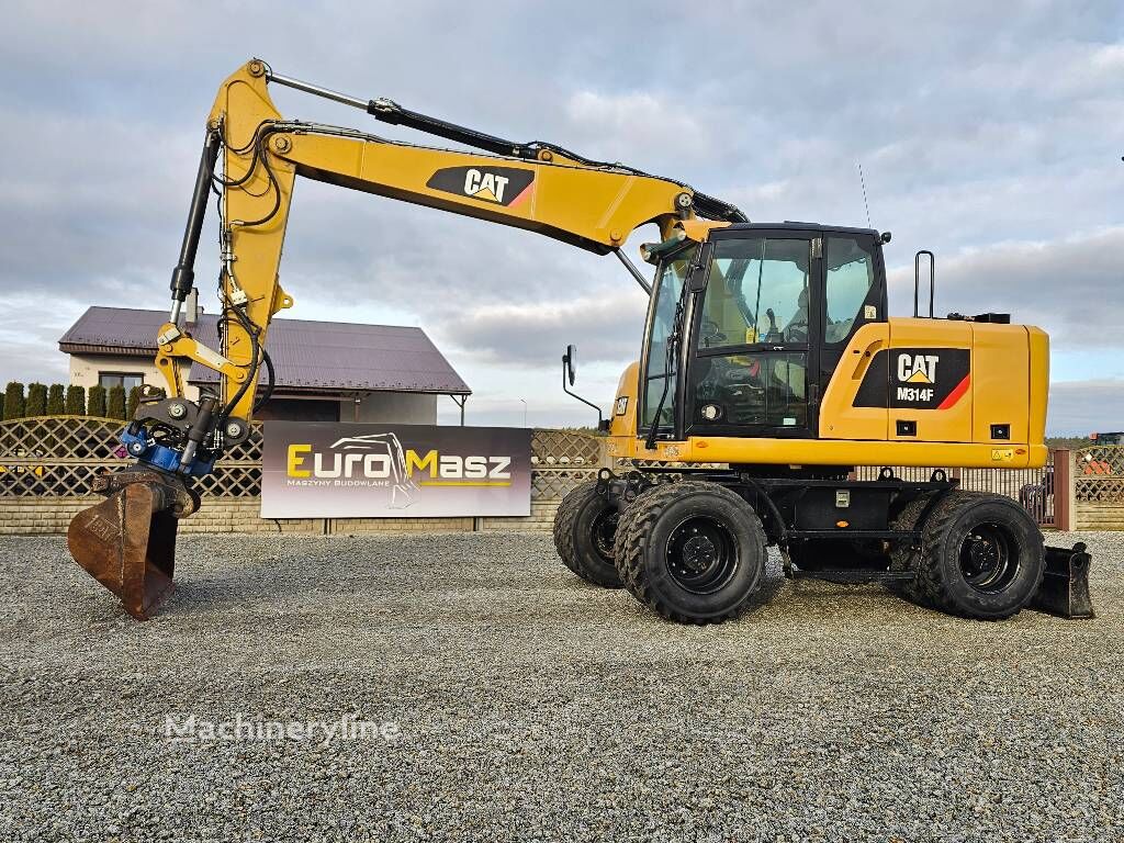 Caterpillar M314F, 2019 YEAR, 5600 HOURS, TILTROTATOR bager točkaš