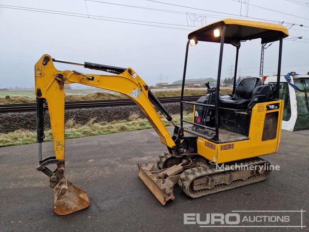 Prodaje se JCB 16C-1 T3 mini bager na aukciji