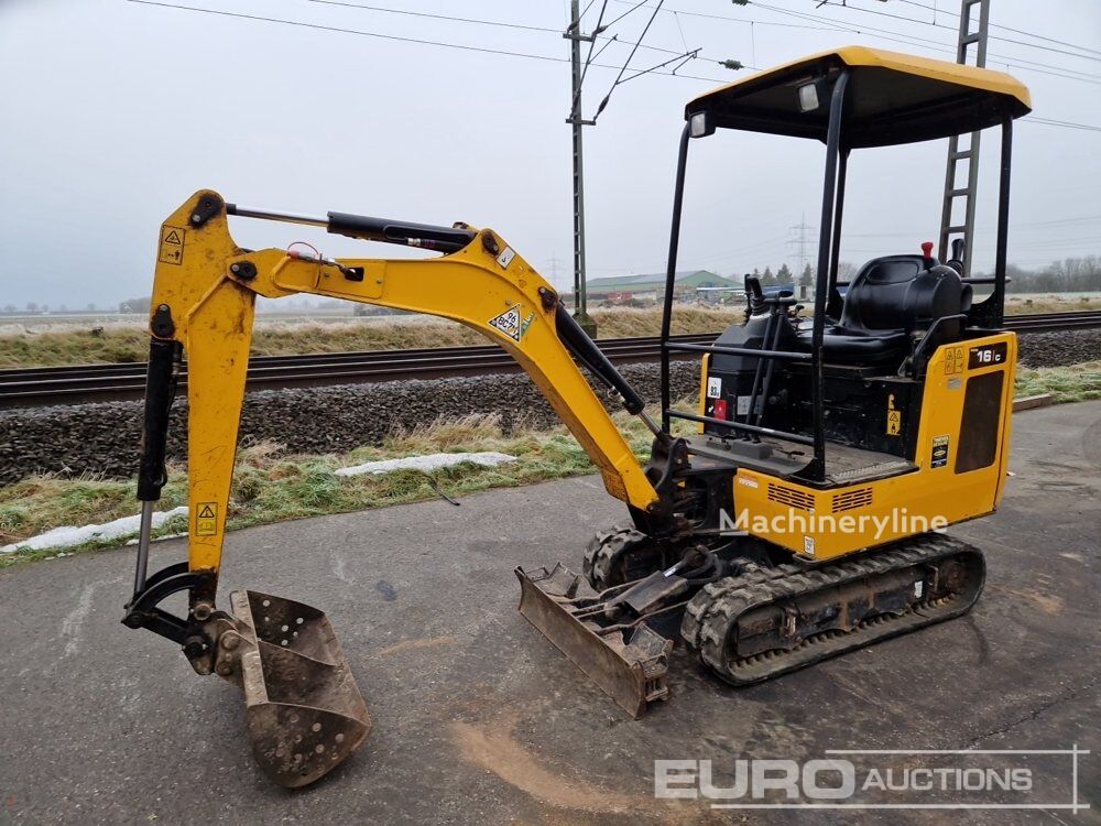 Prodaje se JCB 16C-1 T3 mini bager na aukciji