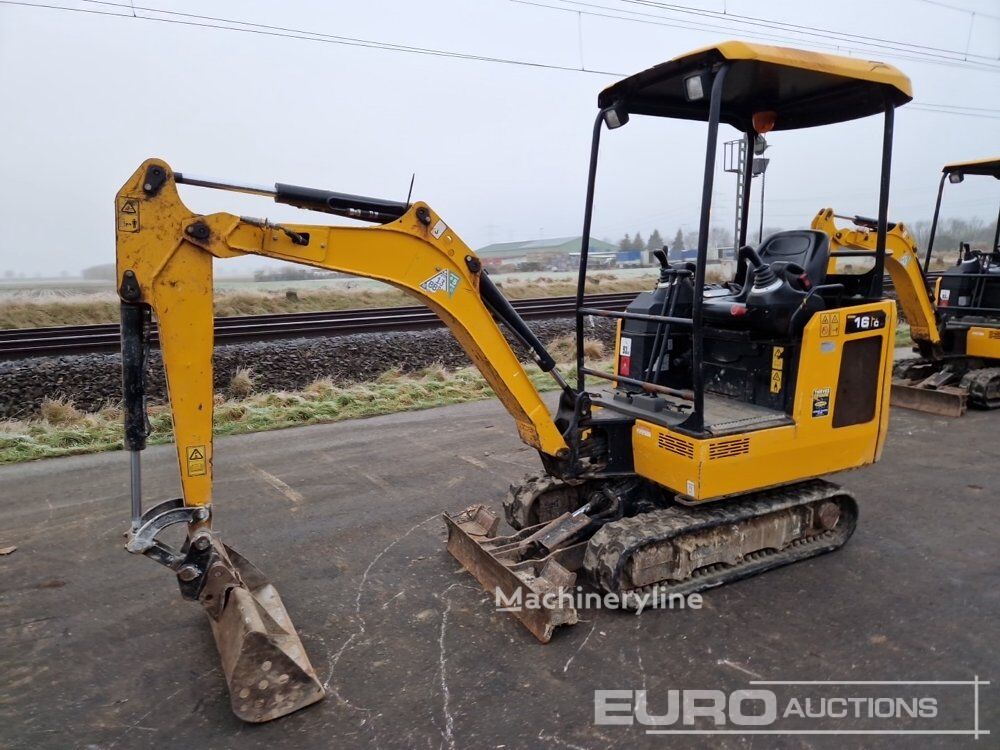 Prodaje se JCB 16C-1 T3 mini bager na aukciji