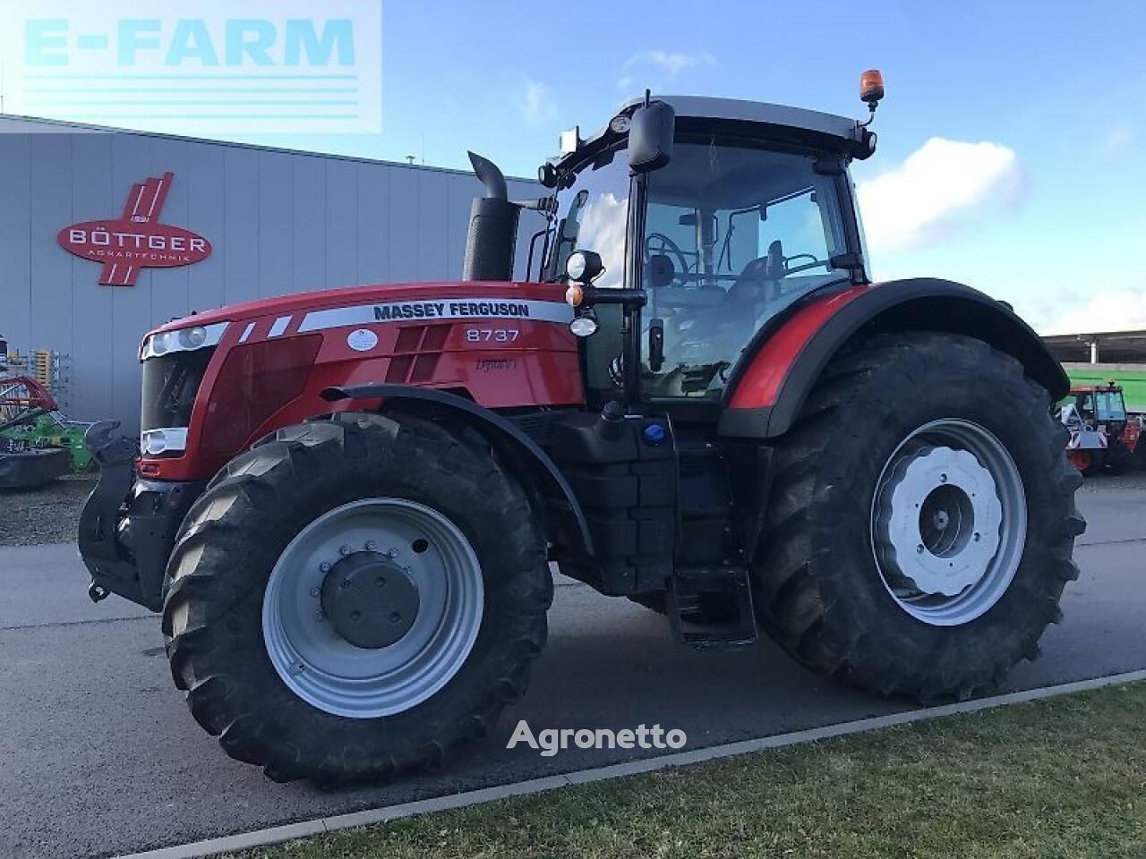 Massey Ferguson mf 8737 traktor točkaš